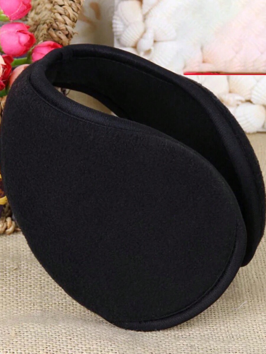 1pc Winter Earmuffs For Men & Women, Outdoor Thick Fleece Ear Warmers ...