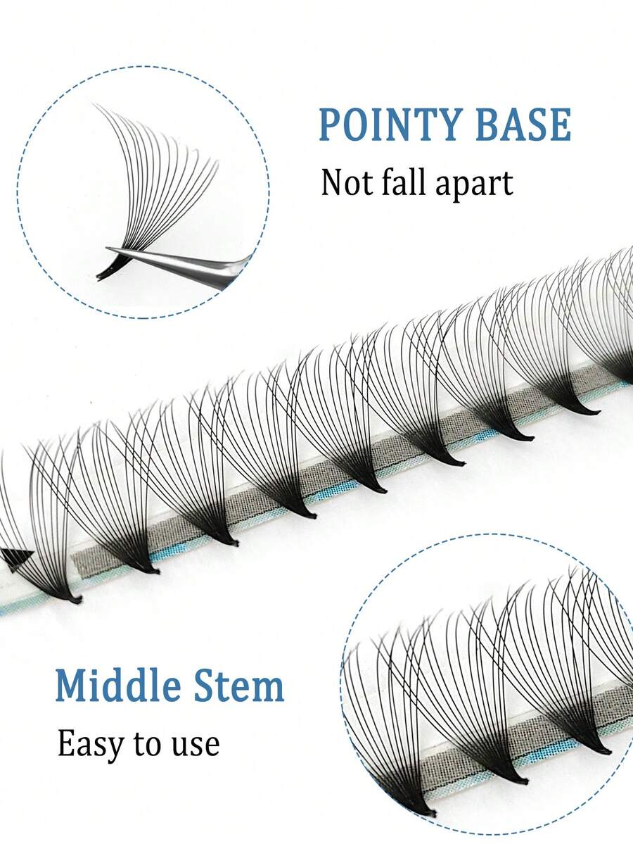 120 Fans Premade Volume Lash Russian Volume Eyelash Extensions 14D ...