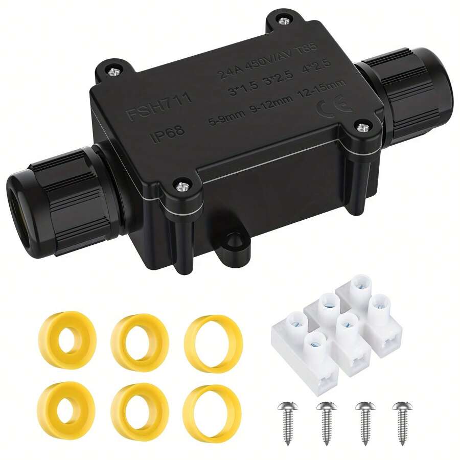 Waterproof Junction Box Outdoor Power Box Outdoor Light Junction Box ...
