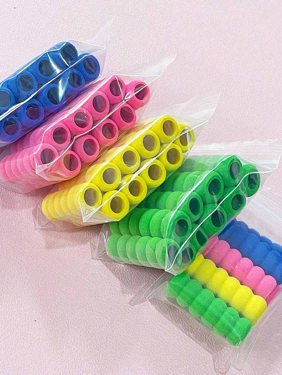 Color Rhinestone Pen, Sponge Pen Holder/Sponge Pencil Grip, Mechanical ...