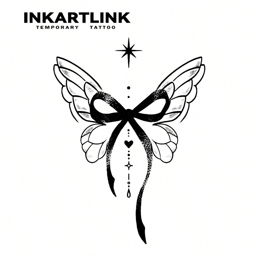 INKARTLINK インクアートリンク イノベイティブ タトゥーテクノロジー、セミパーマネントタトゥー、スターバタフライドリーム、リアルなタトゥー、ハート揺さぶるタトゥー、一時的タトゥー ...