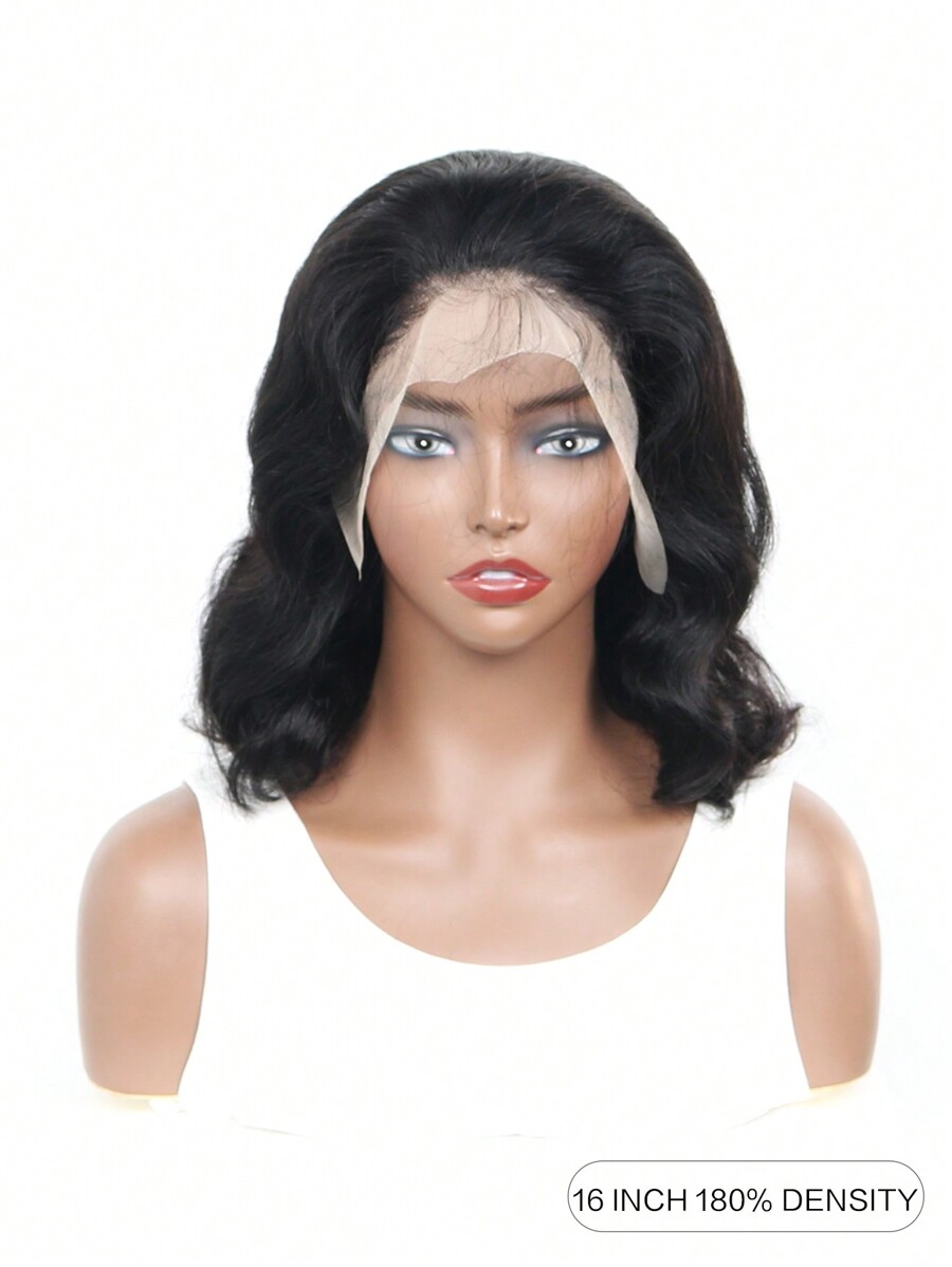 Perruque Bob 13x4 ondes corporelles en cheveux humains, perruques pour femme, perruque frontale ...