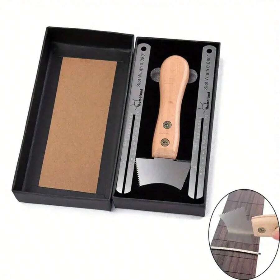 Acoustic Guitar Repair Tools T Tool Gitar Fret Pin Crowning Files Tools ...