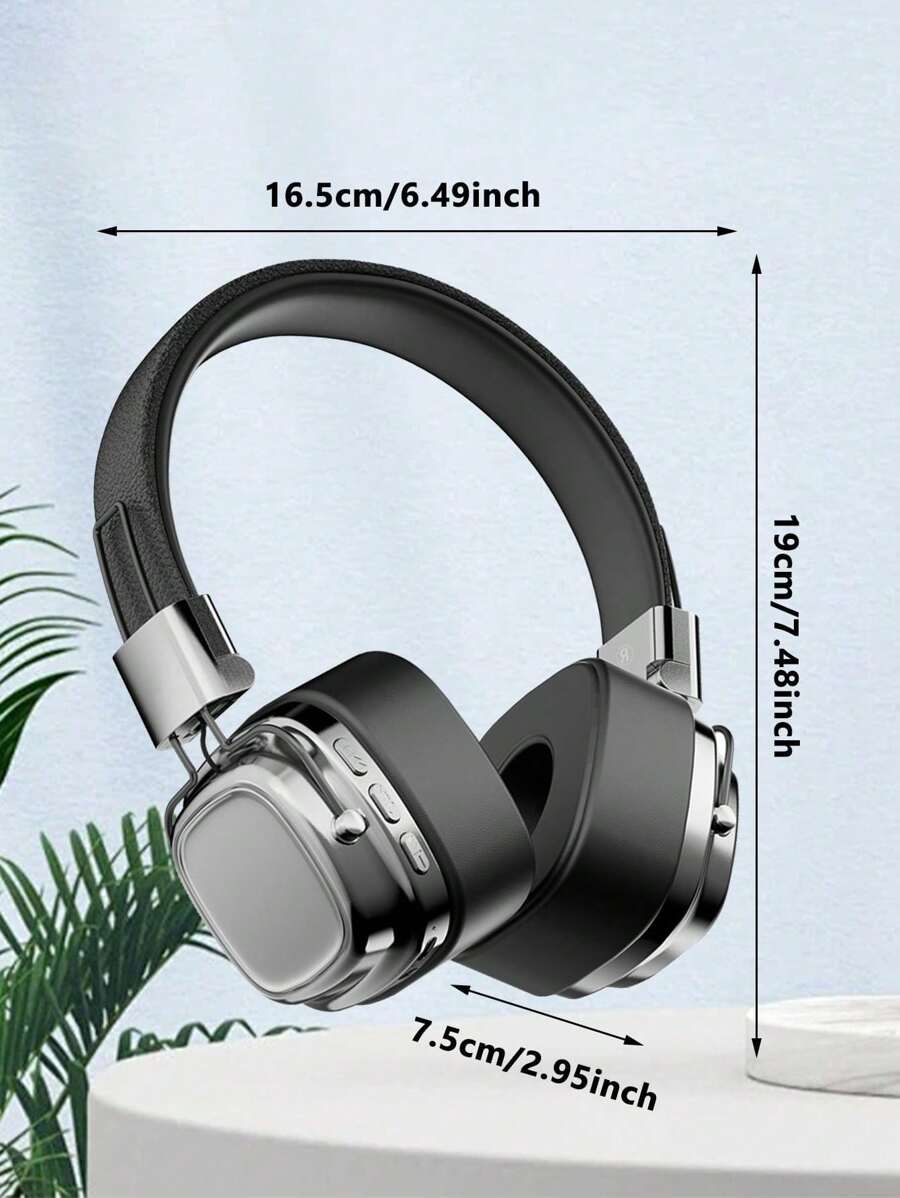 G66 Portable Square Headset Vintage Wind Wireless Bluetooth 5.3 Headset ...