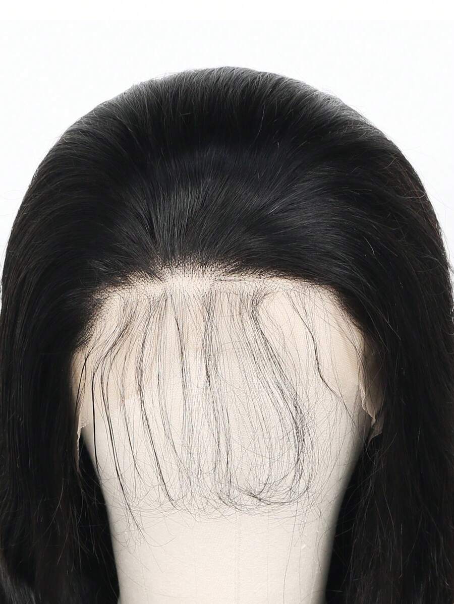 Perruque frontale en dentelle à vague de corps en cheveux humains 13x4 pour femme, densité de ...