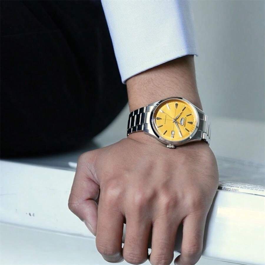 CITIZEN Relógio Masculino CITIZEN 40mm com Movimento Mecânico, À Prova ...