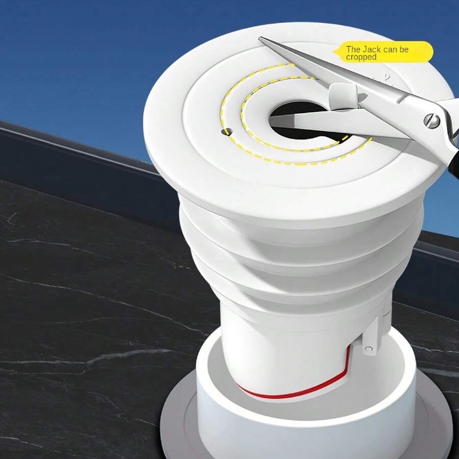 Kitchen Drain Pipe Seal: Plastic Anti-Return Odor Blocker For Washing ...