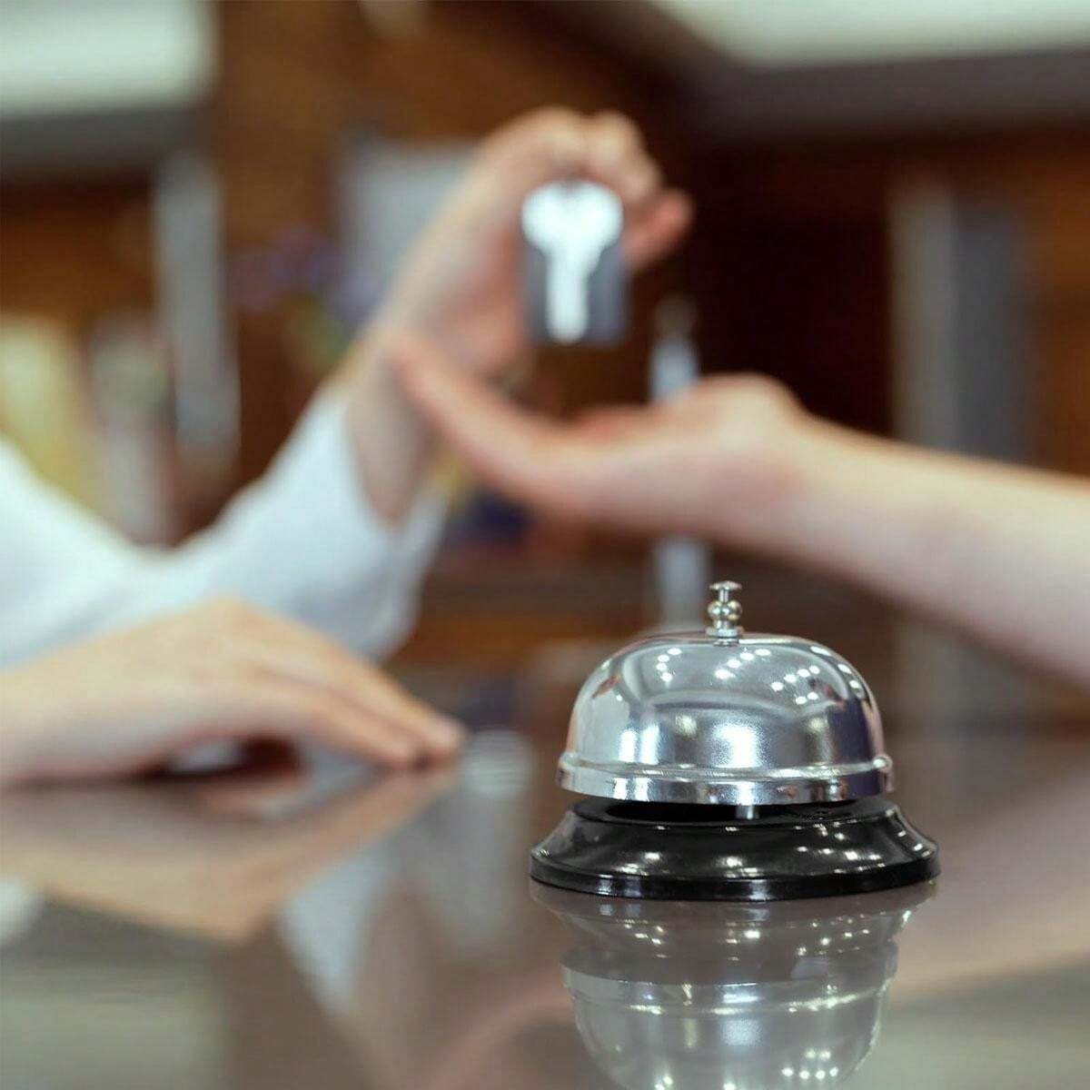 One, Pass The Food Bell, The Hotel Kitchen Calls The Food Bell To ...