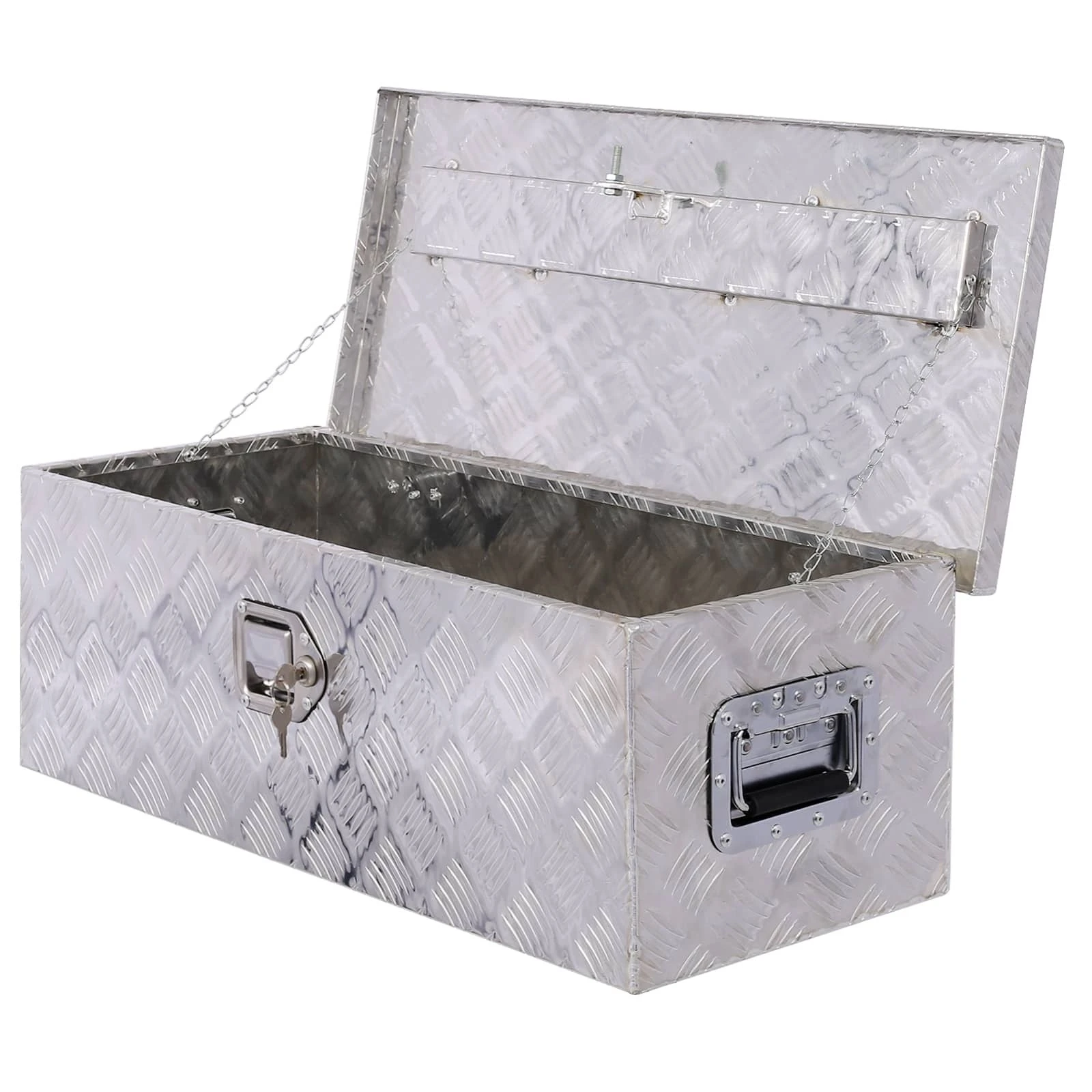 30 Inch Truck Tool Box, Aluminum Truck Under Bed Toolbox Waterproof ...