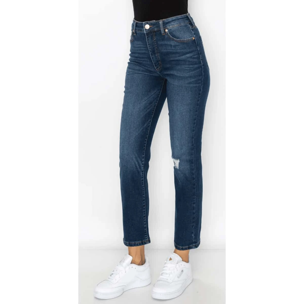 High Rise Straight Jean | SHEIN USA