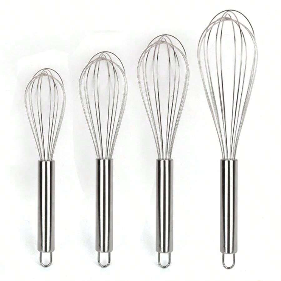 Stainless Steel Manual Hand Whisk, Multi-Function Cream & Egg Beater ...