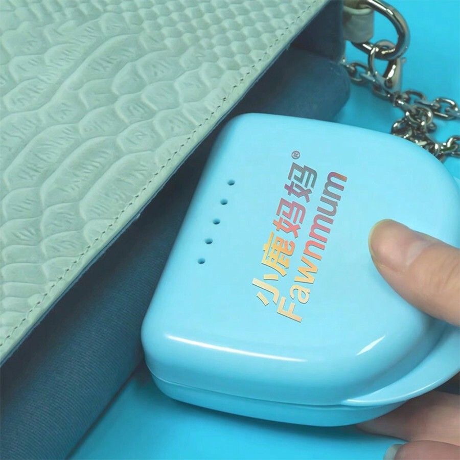 Fawnmum Fawnmum Retainer Case Storage Box, Breathable Clear Denture ...