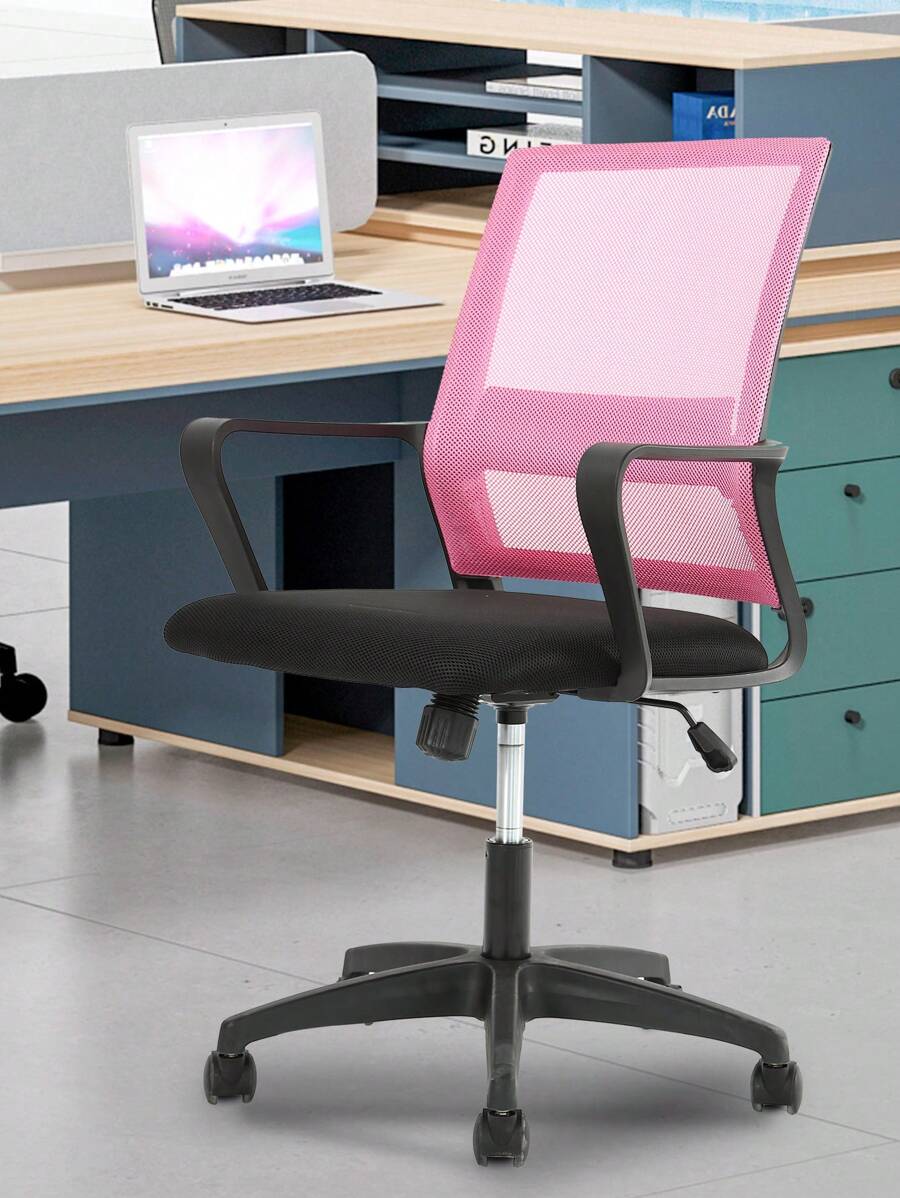 Office Chair Computer Chair Ergonomic Mesh Chair Mid-Back Home Office ...