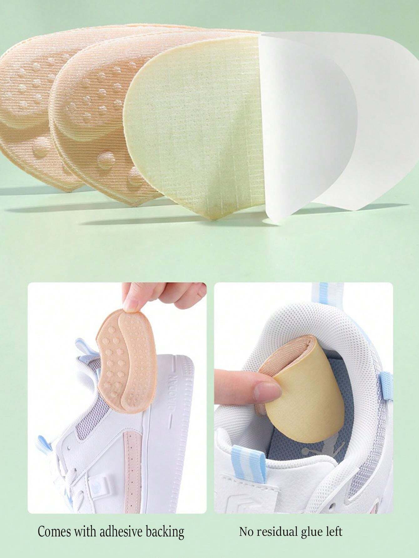 Heel Pads Anti-Wear Foot Protectors For Women Shoes, Anti-Loose Prevent ...