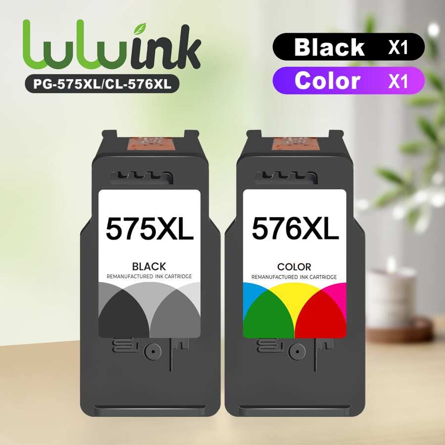 Lulu Ink Remanufactured PG245XL CL246XL Ink Cartridge For Canon MX490 ...