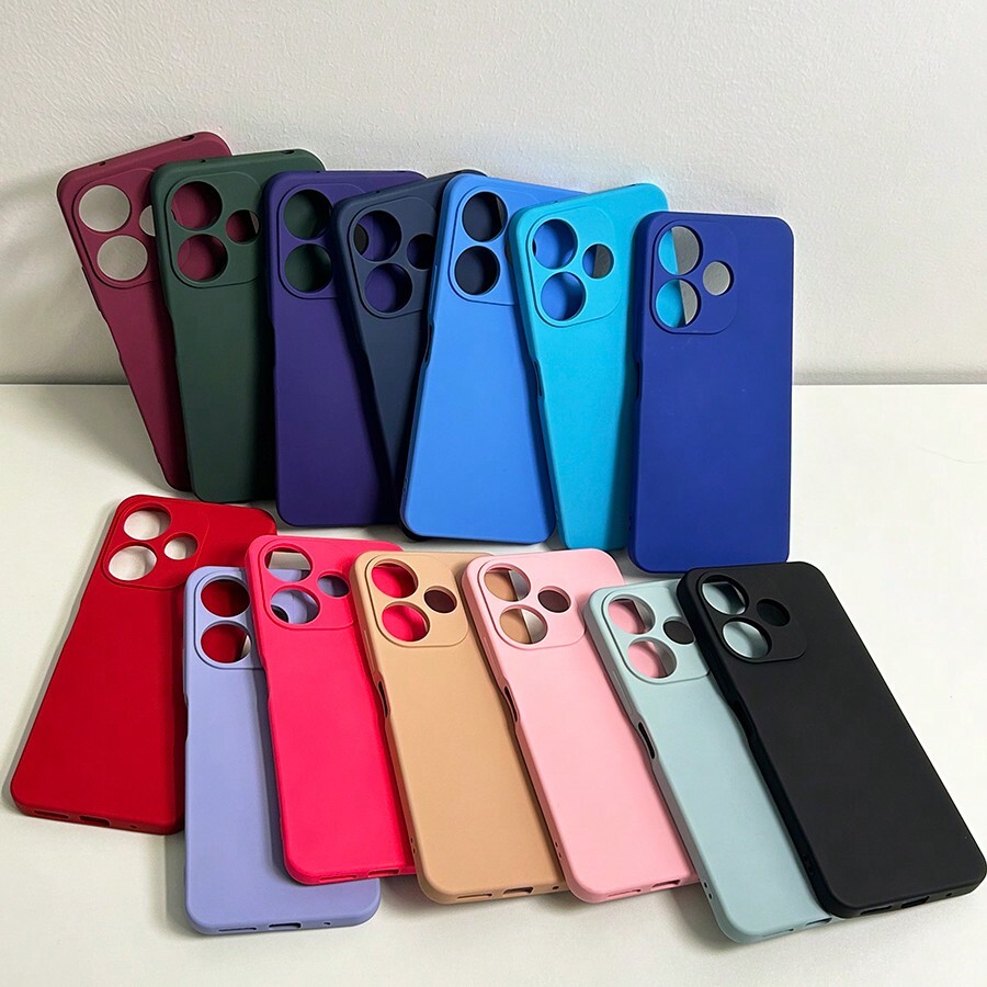 Capa de silicone de veludo premium para Samsung A01 A01 Core A02 A03S A03 Core A05 A05S A1 A2 ...