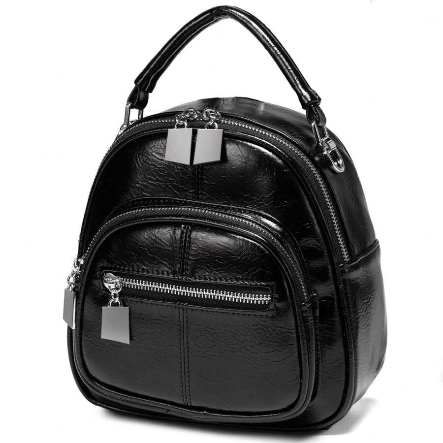 VASCHY Mini Backpack, 3 Ways To Carry Ladies Backpack Fashion PU ...