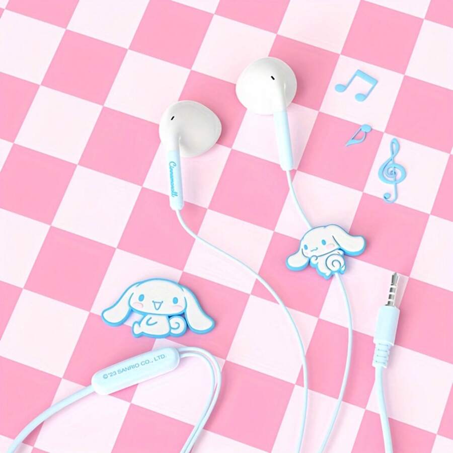 Sanrio JS-0132 Cute Wired Earphones 3.5mm In-Ear Headphone With ...