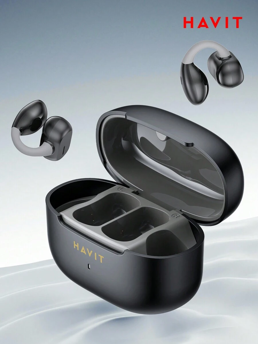 havit HAVIT OWS910 Open-Ear Open-Ear Earclip TWS Earphones Wireless ...