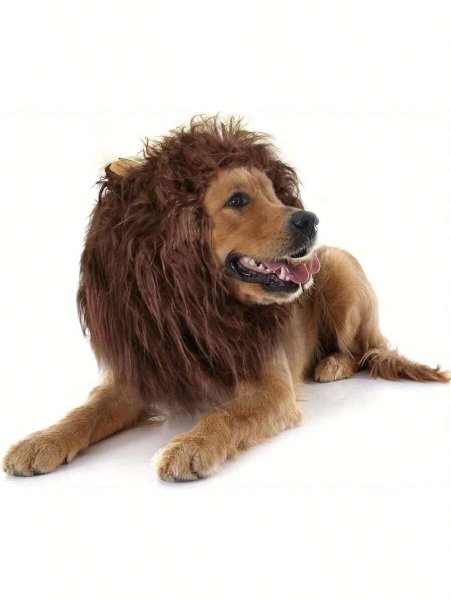 Medium And Large Dogs Lion Hairstyle Lion Hood, Suitable For Medium And ...