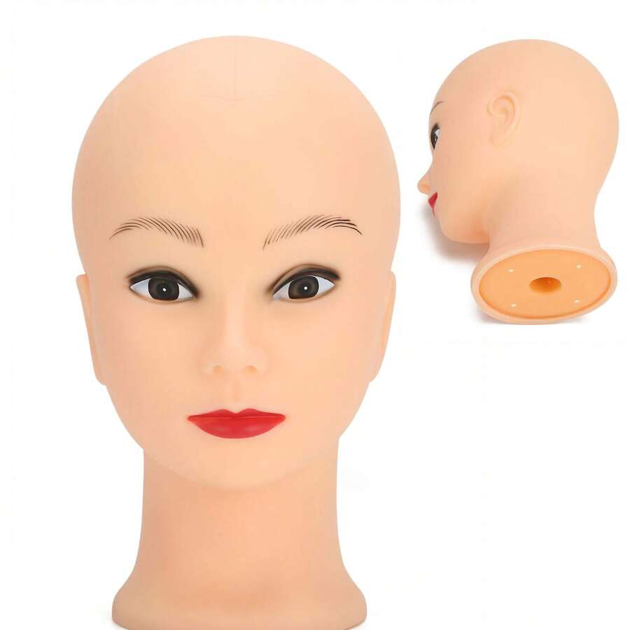Bald Mannequin Head Female Mannequin Head For Wig Making Hat Display ...