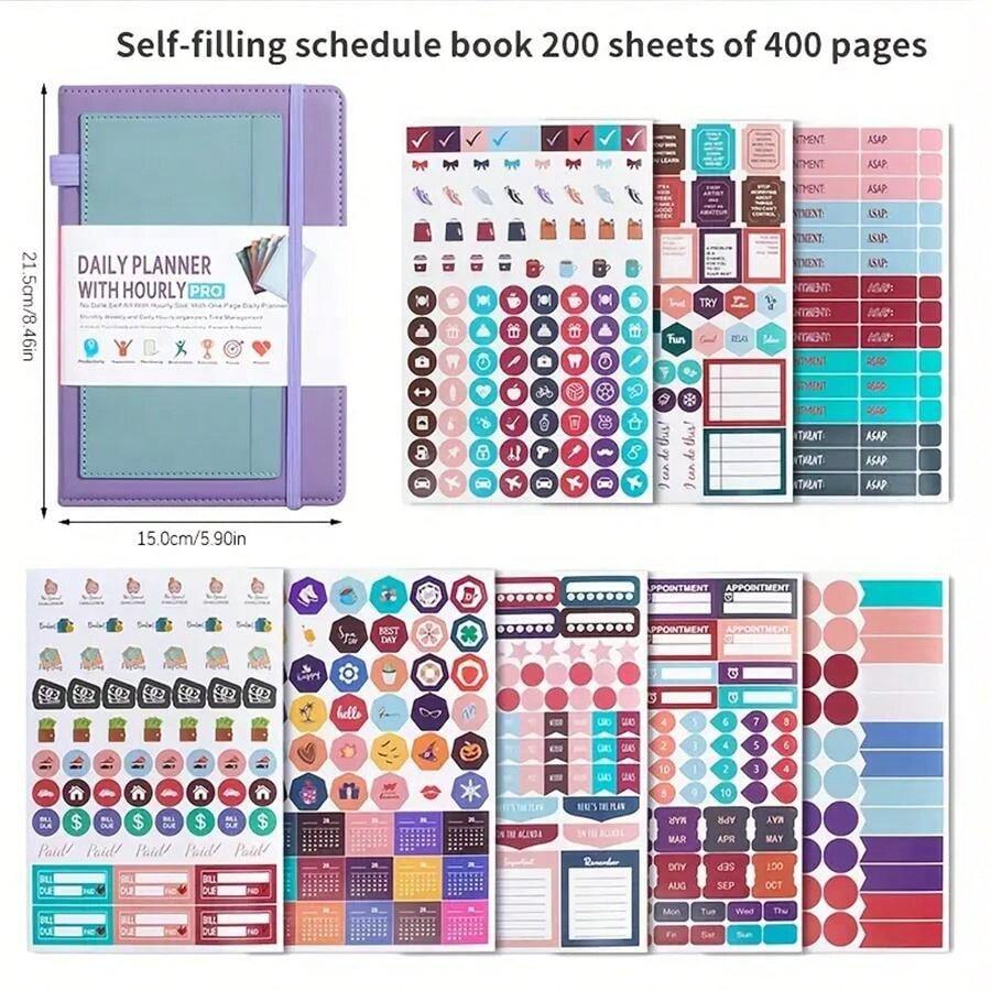 Daily Planner Set, Including Weekly & Monthly Planners, Appointment ...
