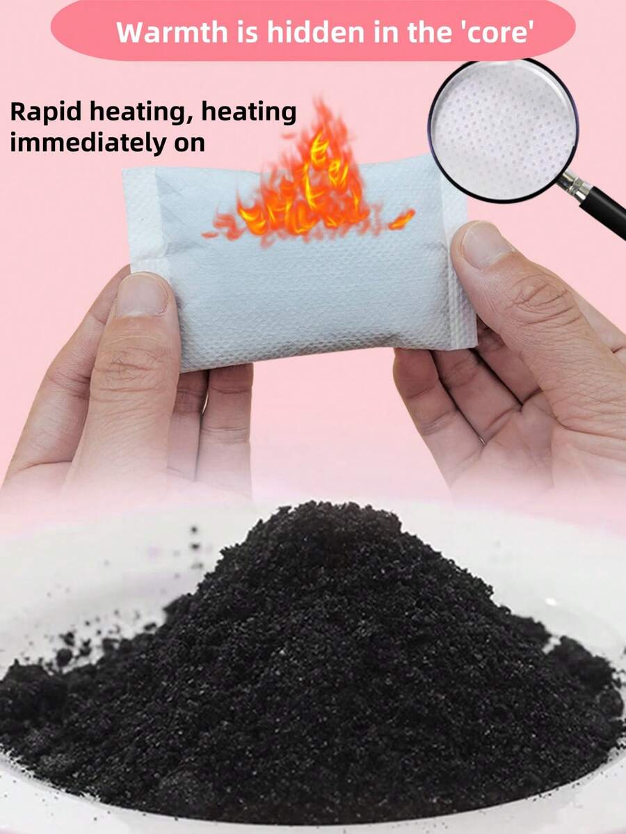 Hand Warmer Bag Disposable Portable Self-Heating Hand Warmer Pack ...