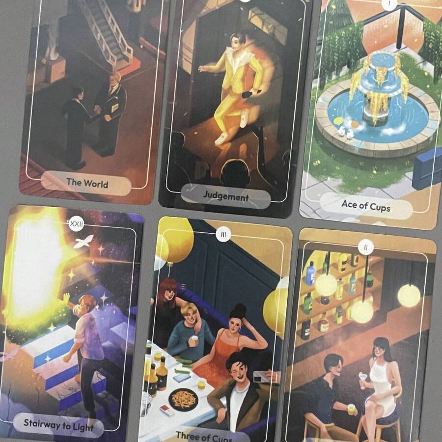 78 Stories Tarot Cards: Fate Divination Prophecy Card Deck For Family ...