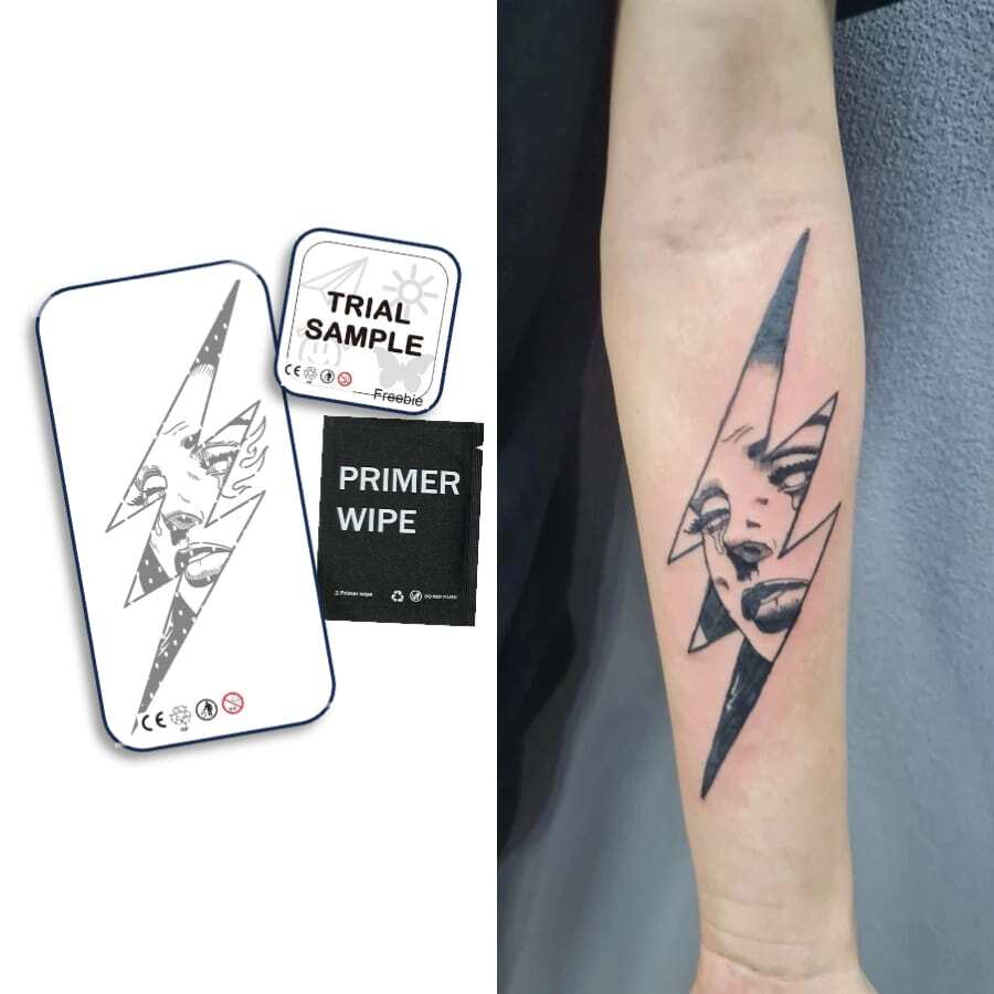 1 Kit Revolutionary Technology Tattoos, Semi-Permanent Tattoos ...