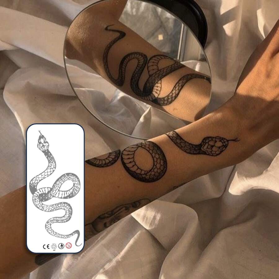 1 Kit Revolutionary Technology Tattoos, Semi-Permanent Tattoos, Snake ...