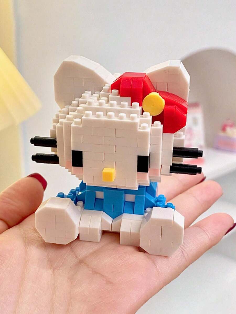 Cute Building Block Kawaii Cartoon Building Block Assembly Toy Holiday ...