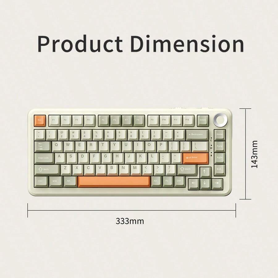 AJAZZ Ak820max 3-Mode Flying Fish Switch Keyboard | SHEIN UK