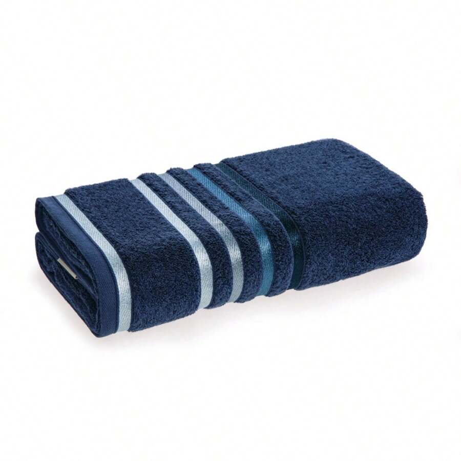 LUMINA BATH TOWEL 86CM X 150CM NAVAL W/ BLUE - KARSTEN | SHEIN USA