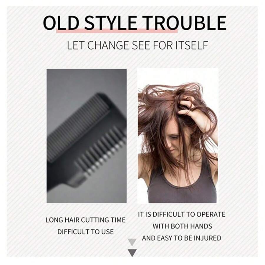 Upgraded Portable USB Rechargeable Automatic Hair Clipper, Electric ...