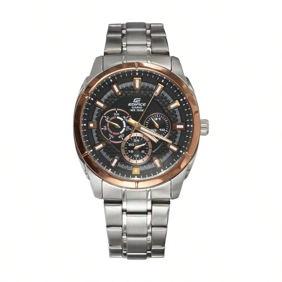 Casio Reloj deportivo EDIFICE para hombre con múltiples manecillas EF ...