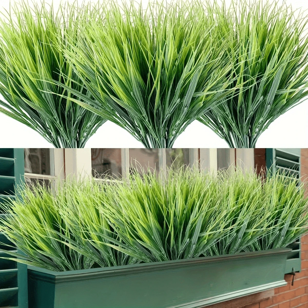 10bunches Artificial Wheat Grass Plants, Adjustable Branches ...