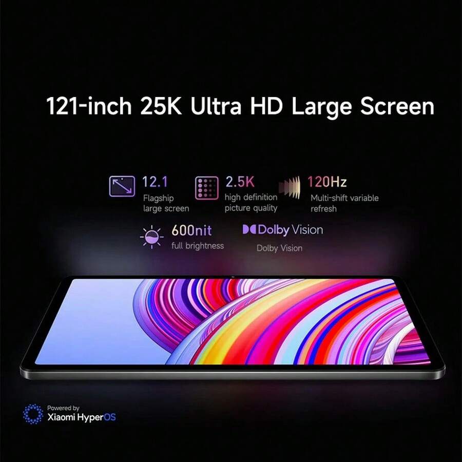 Global Version 2024 Mi Tablet Redmi Pad Pro 8+256 12.1'' 2.5K 120Hz ...