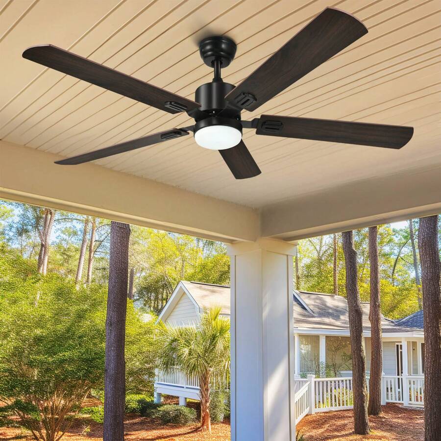 Sturdum 60 Inch Smart Ceiling Fan With Light Remote & APP Control ...