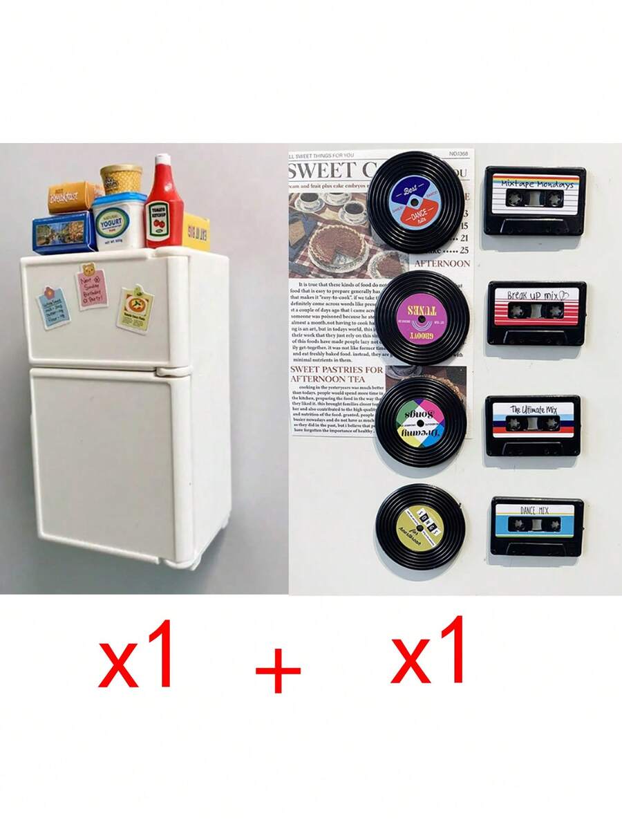 17pcs/Set Mini Cute Refrigerator Home Decoration Fridge Magnets | SHEIN USA