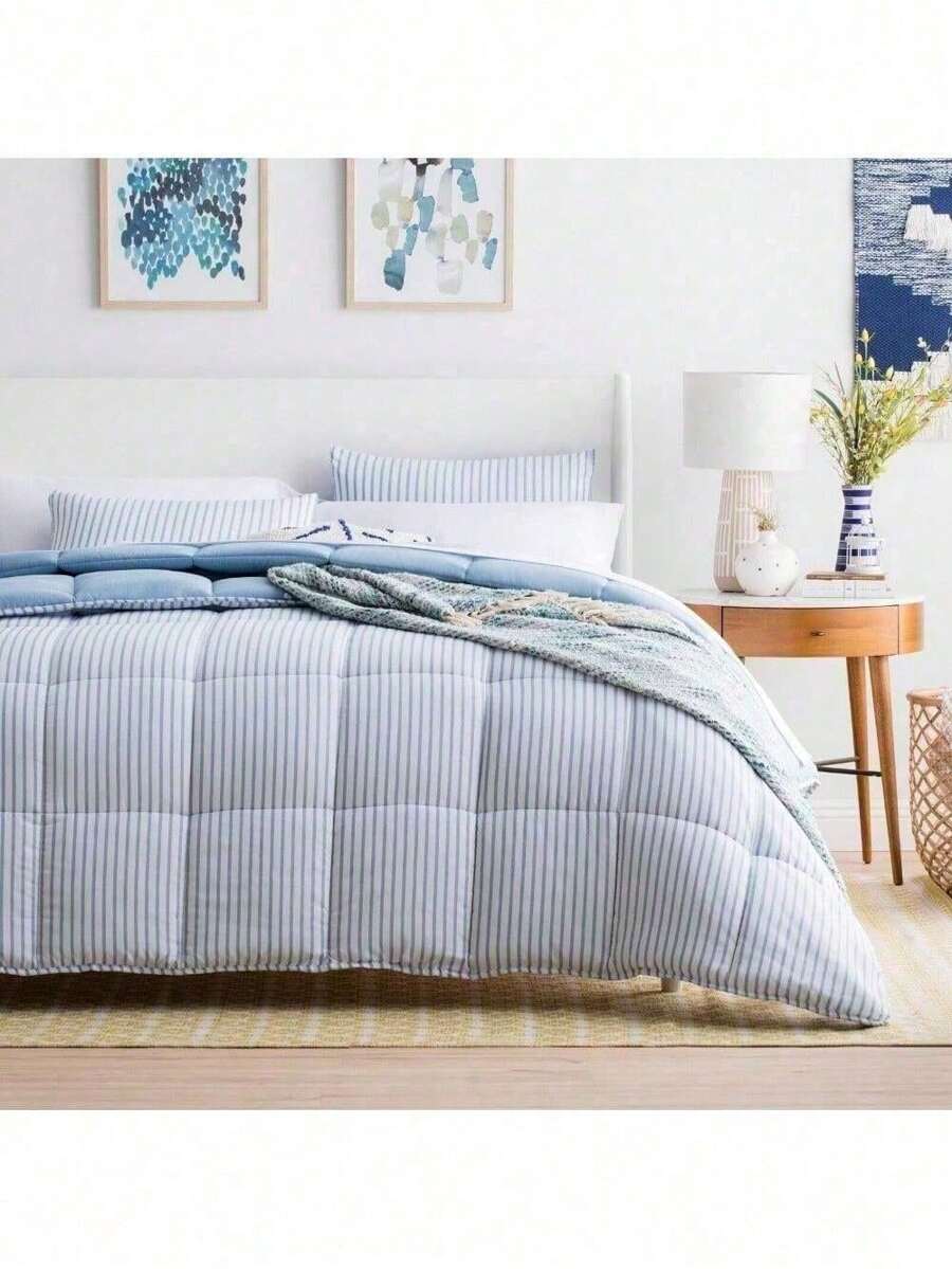 Linenspa Comforter Duvet Insert, Down Alternative, Box Stitched ...