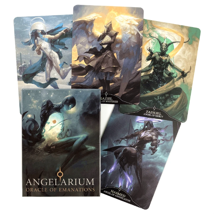 Angelarium Oracle Of Emanations Party Table Game Fortune-Telling Tarot ...