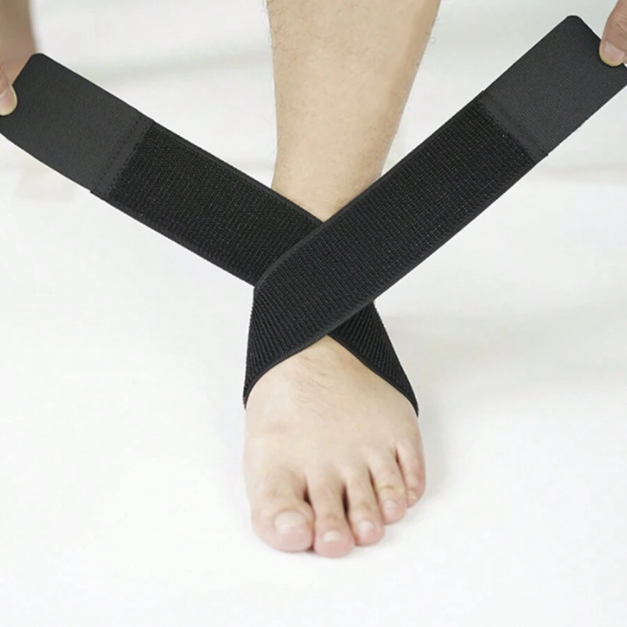 Ankle Wrapped Compression Strap, Breathable And Elastic, Adjustable For ...