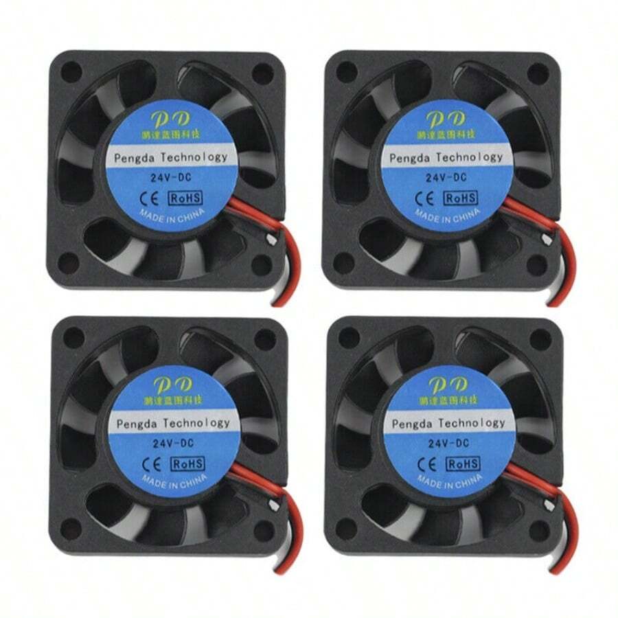 2/4 PCS 24V 40mm Cooling Case Fan 4010 40x40x10mmfor RepRap 3D Printer ...
