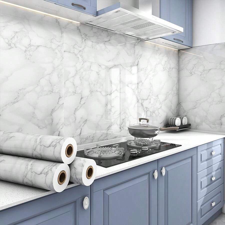 Extra Thick Kitchen Oil-Proof Sticker, Self-Adhesive, Waterproof For ...