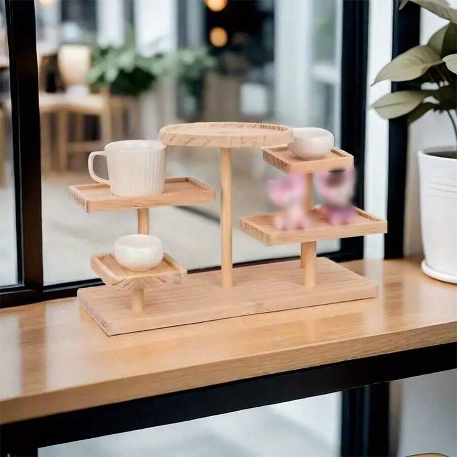 Display Shelves, Ladders, Solid Wood, Creative Ornaments, Display ...