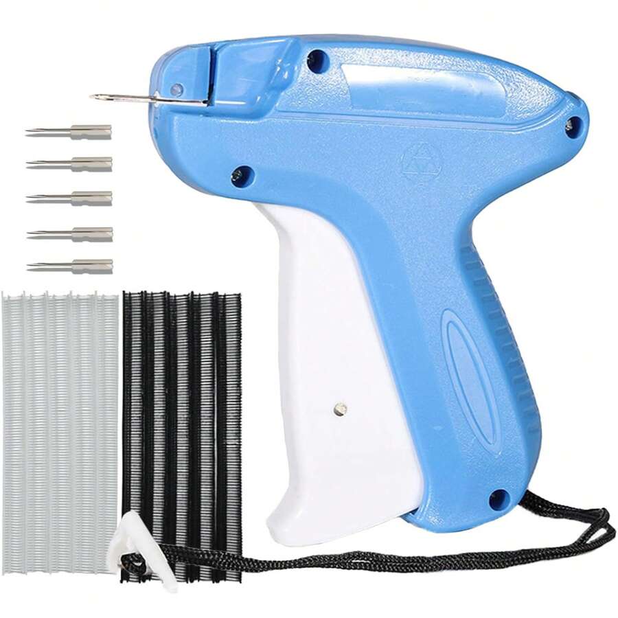 אקדח Stitchy Stitch, אקדח תיוג לבגדים, Stitchy Stitch Gun עם 5 מחטי ...
