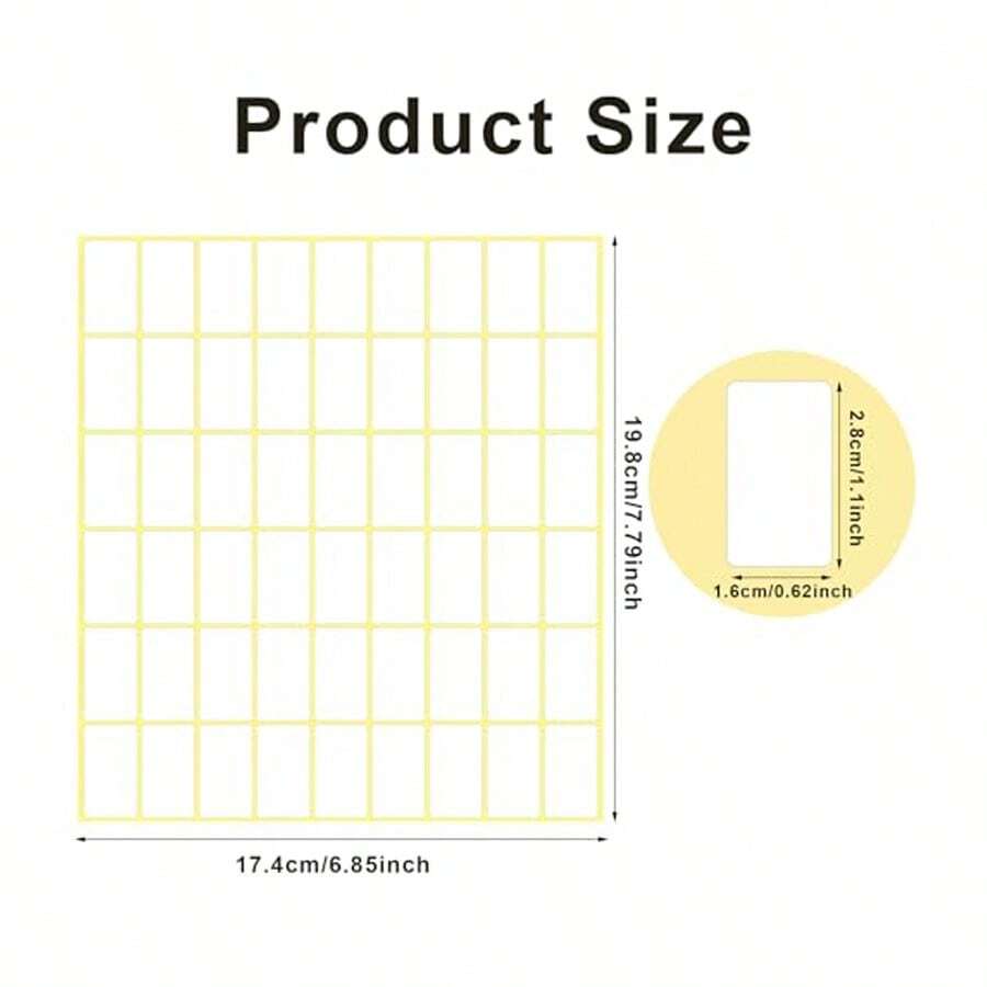 15 Folder Labels, Blank Name Tags White Label Stickers Writable Food ...