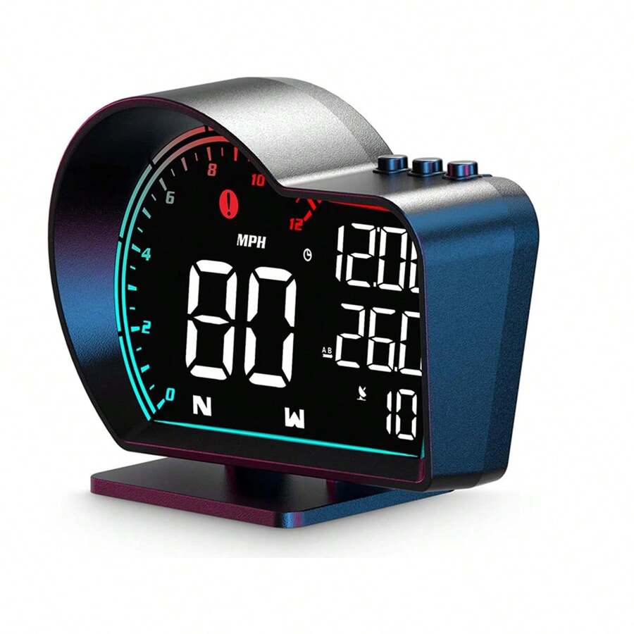 Digital Speedometer Universal Car Head Up Display With Speed MPH ...