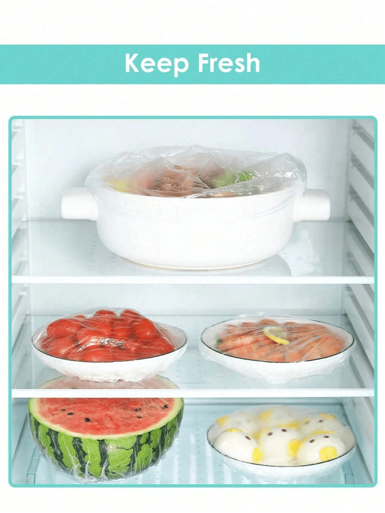 100pcs Upgraded Plastic Disposable Shower Caps - Perfect For Hair ...