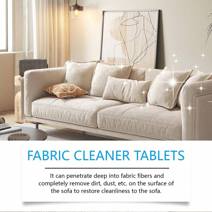1 Cloth Sofa Cleaning Effervescent Tablet Cloth Sofa Multi-Effect ...